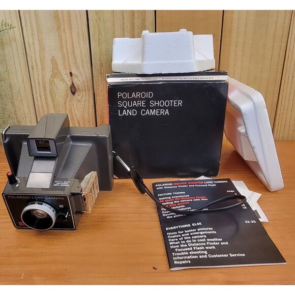 Cameras, Photo & Video | Vintage 1971 Polaroid Square Shooter Land ...